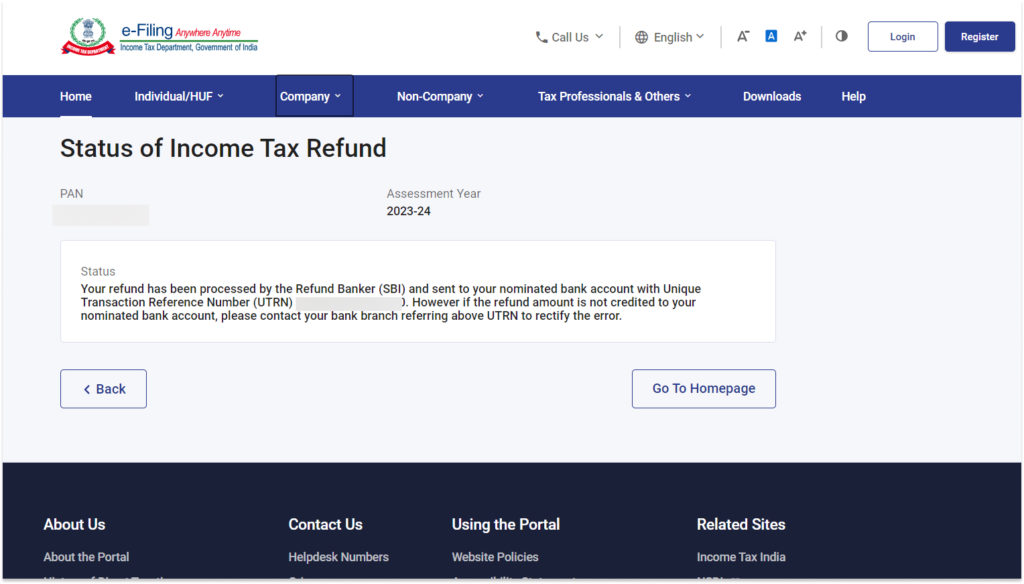 How to check Income Tax Refund Status? - Learn by Quicko