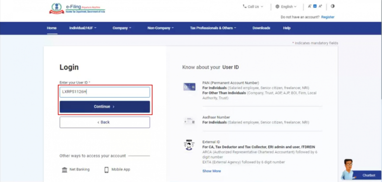 Income Tax Registration Process on www.incometax.gov.in - Learn by Quicko