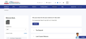 Income Tax Registration Process on www.incometax.gov.in - Learn by Quicko