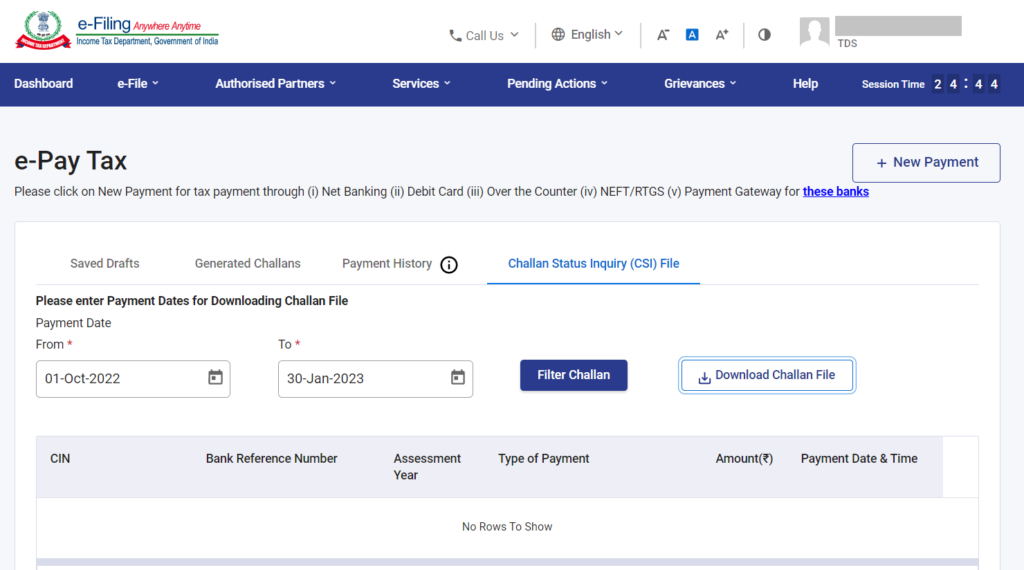 What is the Challan Status Inquiry (CSI) file? - Learn by Quicko