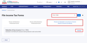 Form 10BA : Claim Deduction under section 80GG - Learn by Quicko