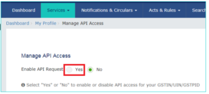 Manage API Access on GST Portal - Learn by Quicko