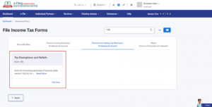 Form 10E Filing Procedure - Learn by Quicko