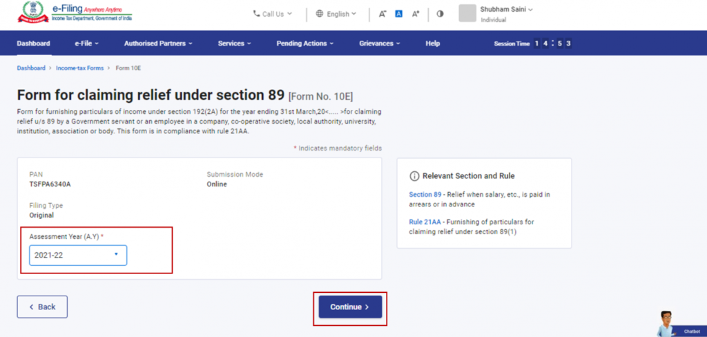 Form 10E Filing Procedure - Learn by Quicko