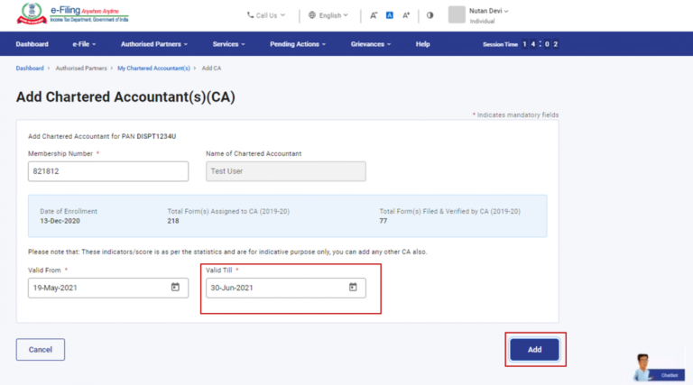 Register CA on Income Tax E-filing Portal - Learn by Quicko