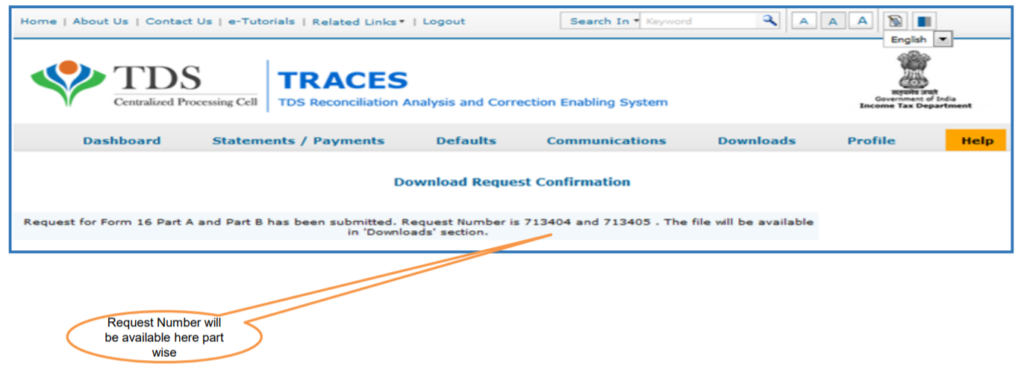 Download Form 16 (Part A and Part B) from TRACES - Learn by Quicko