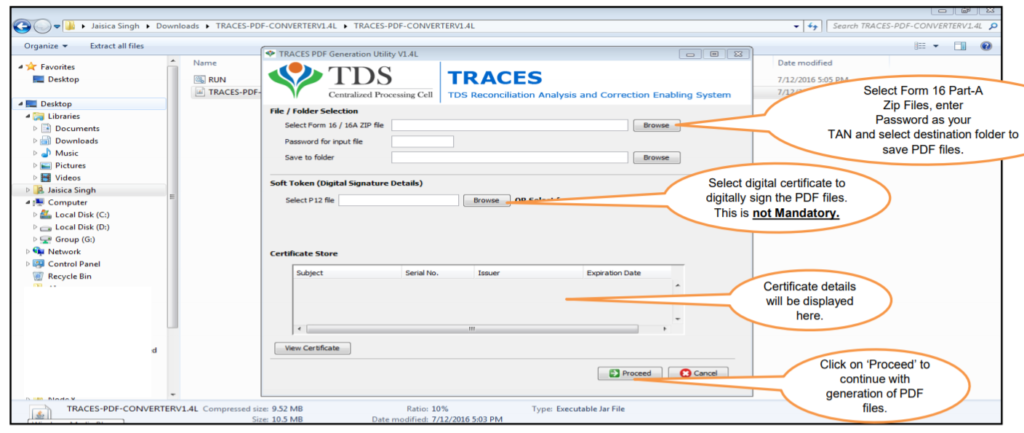 Download Form 16 (Part A and Part B) from TRACES - Learn by Quicko
