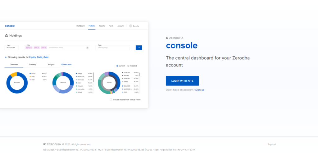 Download P&L Report from Zerodha Console - Learn by Quicko