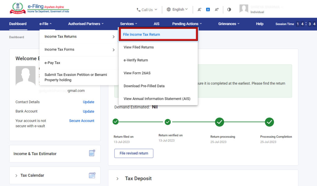 How to file Belated Return u/s 139(4)? - Learn by Quicko