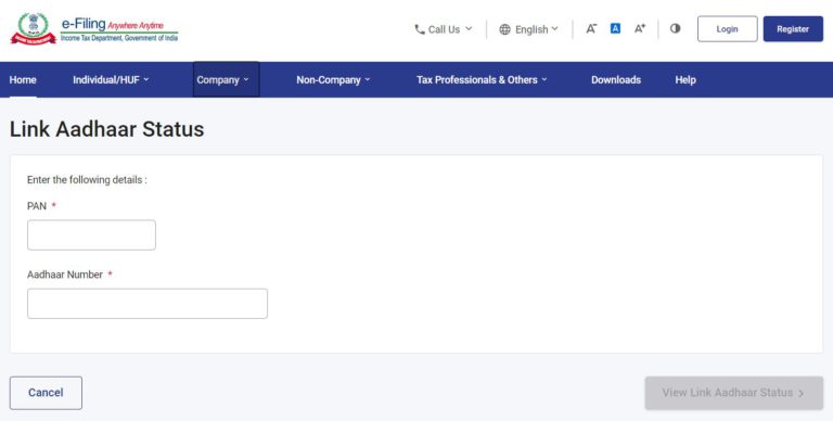 How to check PAN Aadhaar Link Status? - Learn by Quicko