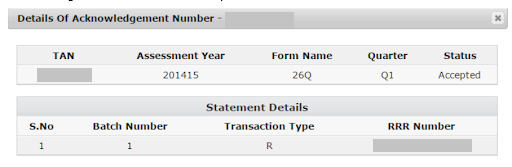 Income Tax e-Filing Portal : View TDS Form | Learn by Quicko