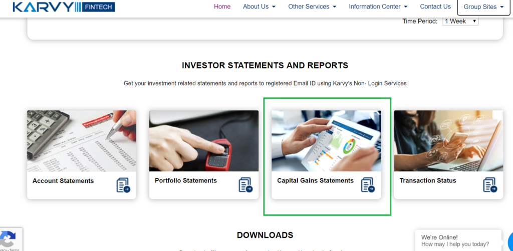 KARVY Capital Gains Statement - Learn by Quicko