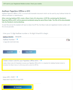 How to download Aadhar Paperless Offline e-KYC? - Learn by Quicko