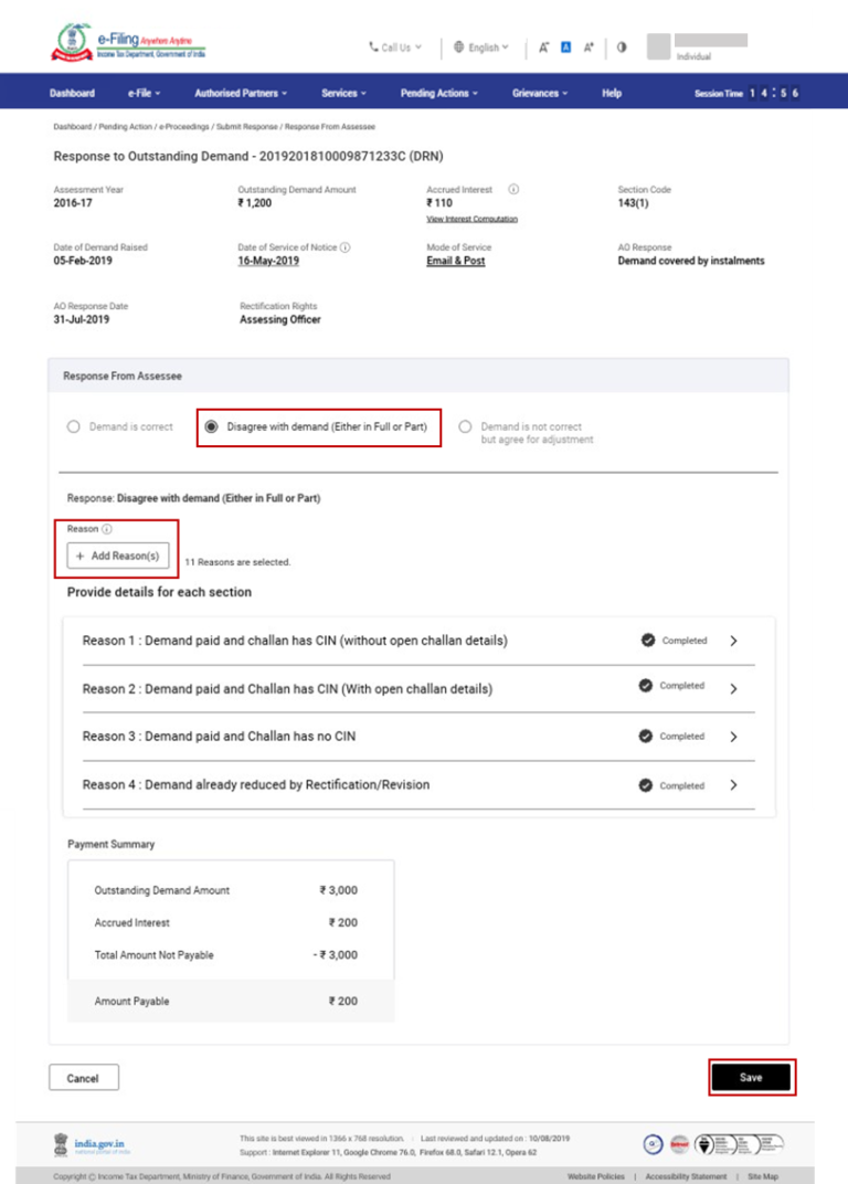 Intimation u/s 245 of Income Tax Act - Learn by Quicko