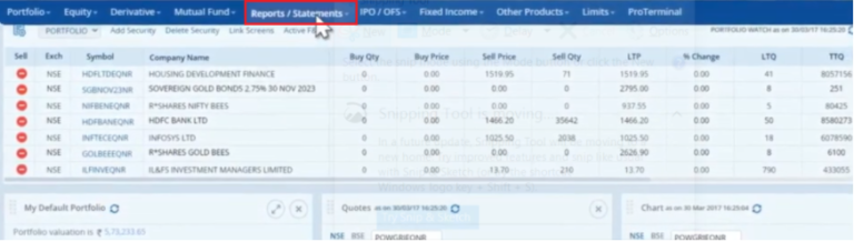 HDFC Securities: Register, Login, Download Tax P&L Report and Contract ...