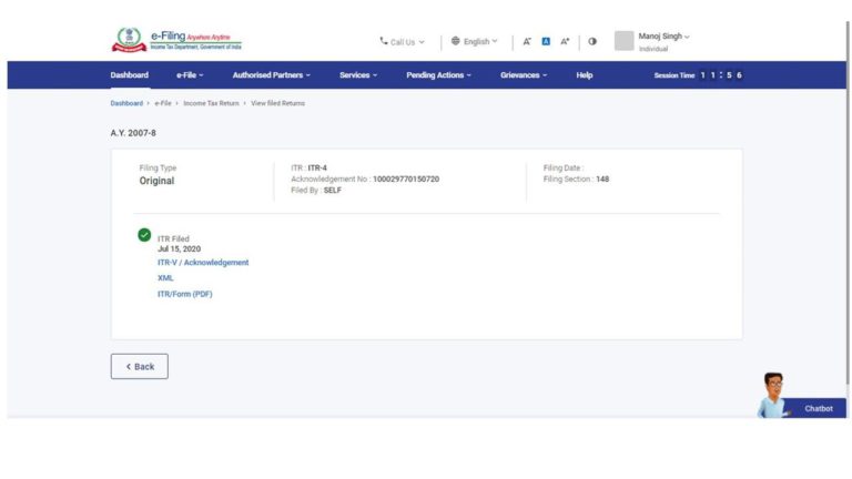 Types of ITR Status - Learn by Quicko