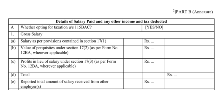 Form 16 : TDS Certificate issued by Employer - Learn by Quicko
