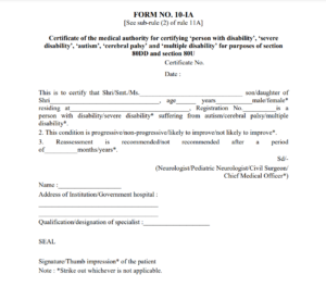 80U - Tax Dedution for Disabled Individuals - Learn by Quicko