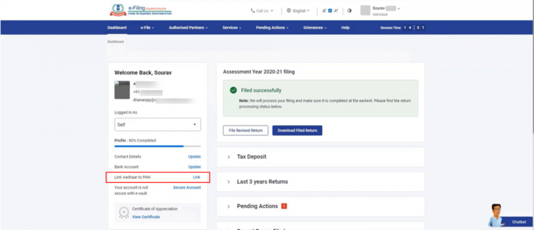 Link PAN card with Aadhaar card : Step-by-step process - Learn by Quicko