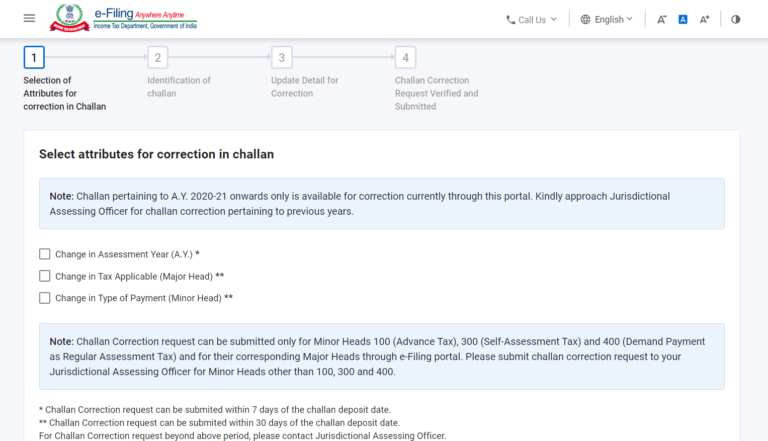 Income Tax Challan Correction - Learn by Quicko