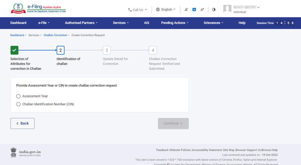 Income Tax Challan Correction - Learn by Quicko