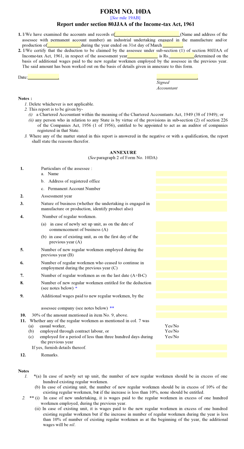 Section 80JJAA: Deduction For Employment of New Employees - Learn by Quicko